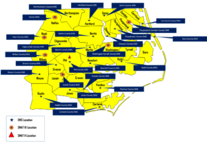 EHPC EMS Map – EHPC